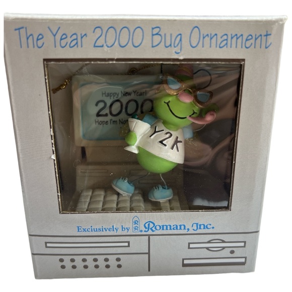 Roman Inc | Holiday | The Year 200 Bug Ornament Y2k By Roman Im Not ...